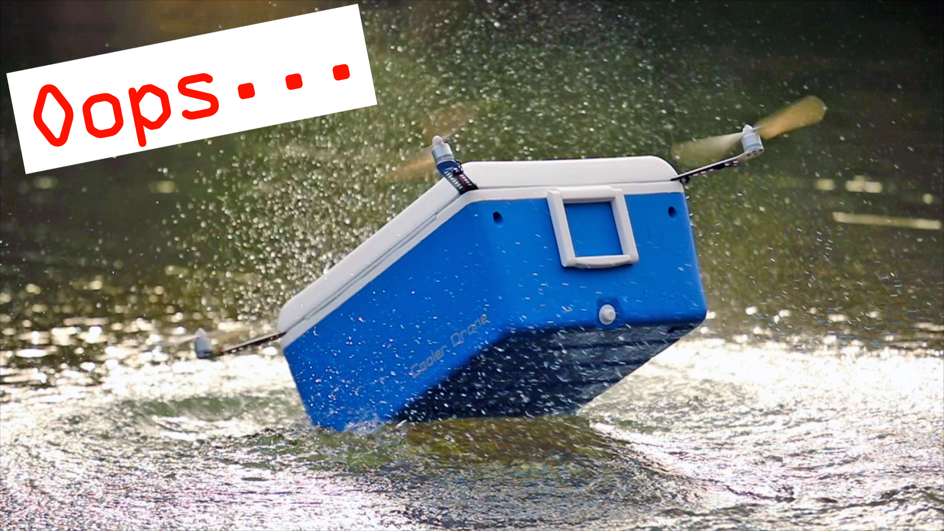 The Cooler Drone – Outtakes / Bloopers (Flying Esky) | Craig Turner